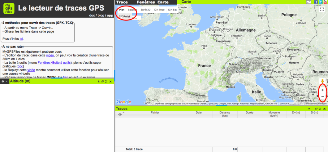How to create a GPS file, for free - En Nature Simone