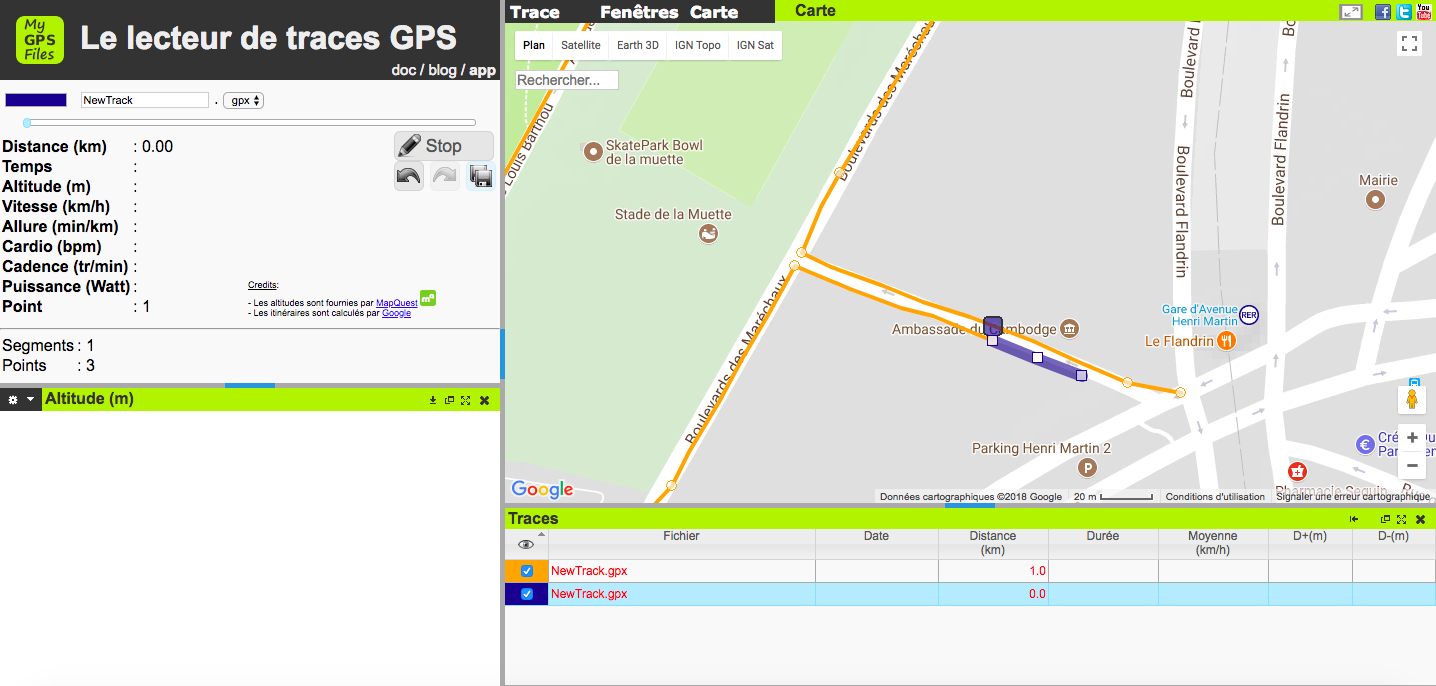 How to create a GPS file, for free - En Nature Simone